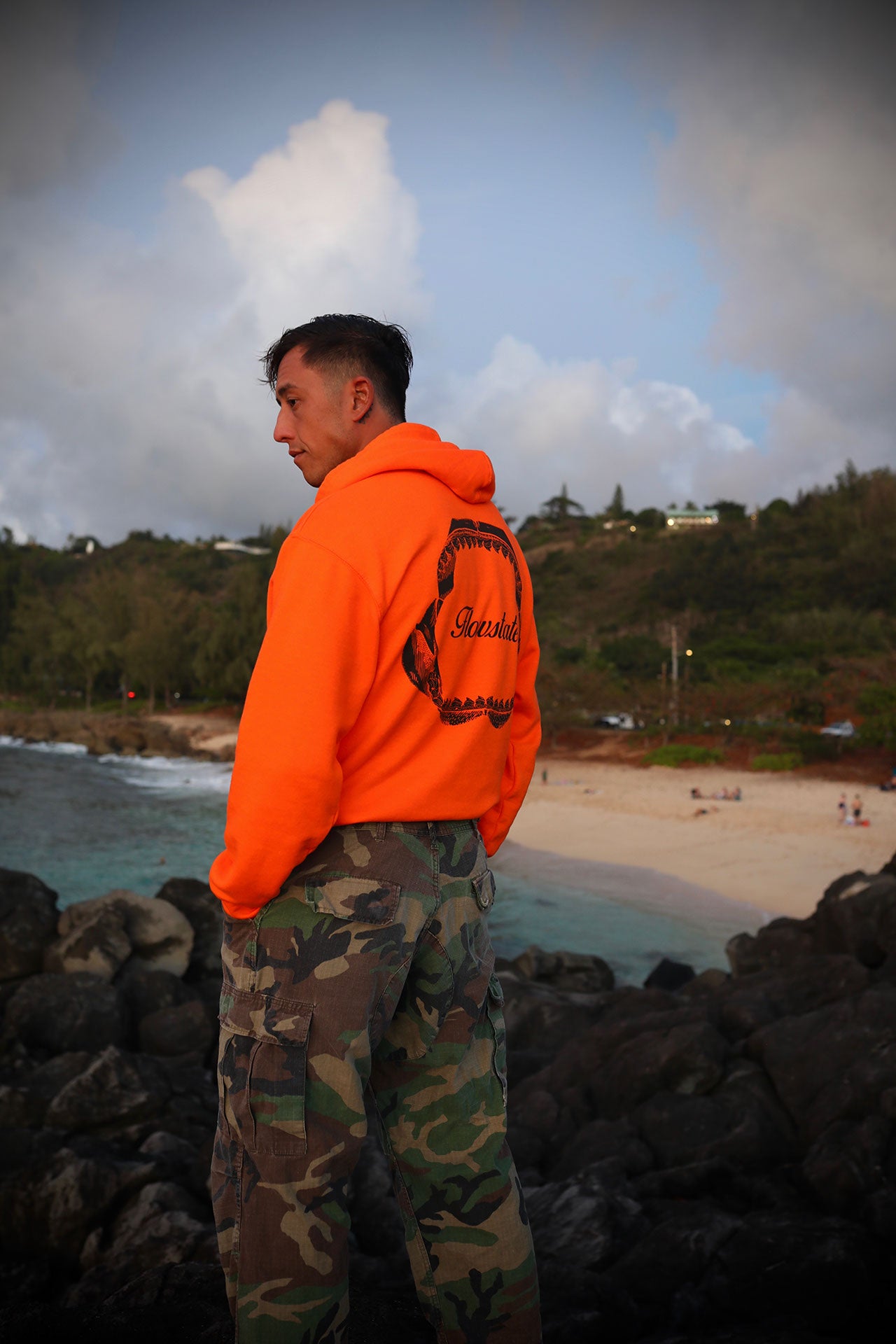 Flowstate Orange Hoodie